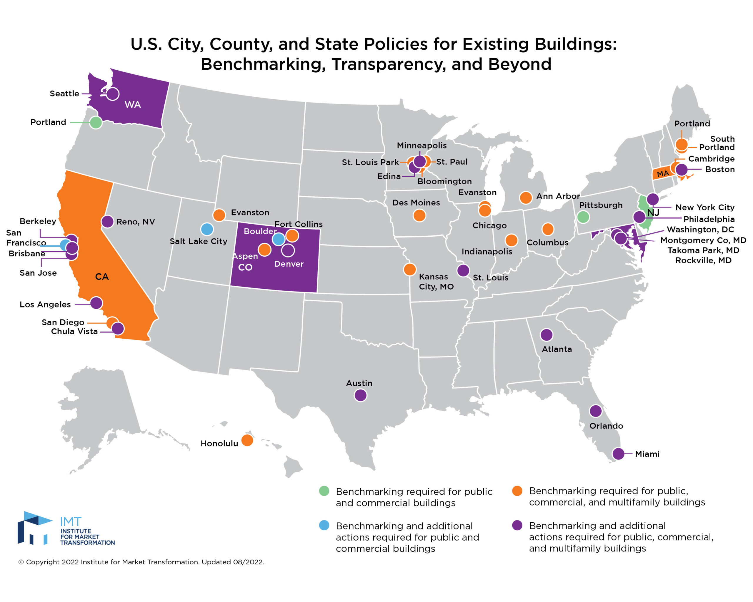 Map: U.S. City, County, and State Policies for Existing Buildings ...